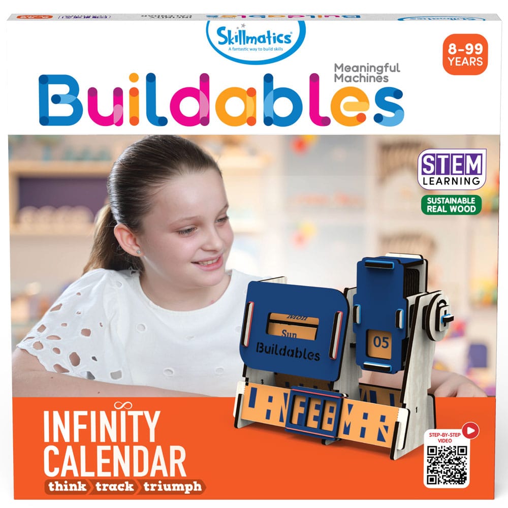Skillmatics Buildables Infinity Calendar - Step By Step Kids Build – D ...